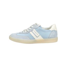 Paul Green Damen Sneaker "Paul Green Sneaker Veloursleder/Textil", Gr. 43, blau, Textil, Veloursleder, Schuhe