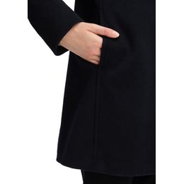 Gil Bret Damen Wolljacke, blau, Gr. 48, unifarben, Obermaterial: 75% Wolle, 20% Polyamid, 5% Kaschmir, Jacken, mit Kapuze