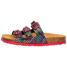 Lico Damen Pantolette "Pantolette Bioline Starline", Gr. 39, schwarz, Synthetik, Schuhe
