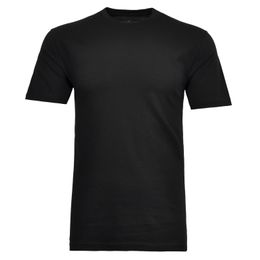 Ragman Herren Longshirt, schwarz, Gr. 5XL, Baumwolle, Shirts