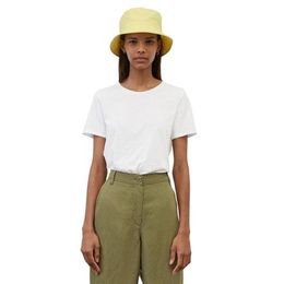 Marc O'Polo MARC O'POLO Damen T-Shirt "T-shirt, short sleeve, round neck", wei&szlig;, Gr. XS, Single Jersey, Obermaterial: 100% Baumwolle, Shirts