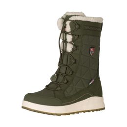 Trollkids Damen Winterstiefel "GIRLS ARENDAL WINTER BOOTS PRO", Gr. 36, gr&uuml;n, Synthetik, Textil, Schuhe, wasserdicht, mit profiliertem