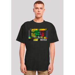 F4NT4STIC Herren T-Shirt "Heroes of Childhood Tao Tao Cassette", schwarz, Gr. S, Obermaterial: 100% Baumwolle, Shirts, Retro, Heroes of Childhood, TV