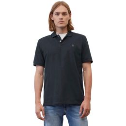 Marc O'Polo MARC O'POLO Herren Poloshirt, blau, Gr. S, Piqu&eacute;, Obermaterial: 100% Baumwolle, Shirts