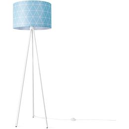 Paco Home Stehlampe "Trina Stella", wei&szlig;, H: 148,5cm, Leuchten, Standleuchte Wohnzimmer Schlafzimmer E27 Skandi Pink Grau Blau Deko, Stehlampe