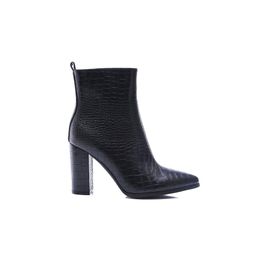 Smile Favorites Ankle Boots 'Croc' Damen Gr&ouml;&szlig;e 39 schwarz Winterschuhe