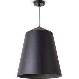Paco Home Deckenleuchte "JACKSON", schwarz, &Oslash; 36,5cm H: 43cm, Leuchten, Wohnzimmer Arbeitszimmer Pulverbeschichtet Industrial Design E27, Pendellampe Esszimmerlampe Pendelleuchte