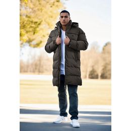 Arctic Seven Herren Winterjacke "ASNorwiig", grau, Gr. M, Obermaterial: 100% Polyester, Innenseite: 100% Polyester, Jacken, mit warmem Teddyfell und