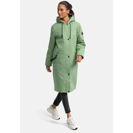 Marikoo Damen Winterjacke "Ledalaa", gr&uuml;n, Gr. S, Obermaterial: 55% Polyester, 45% Nylon. Innenseite: 100% Polyester. Futter: 100% Polyester.