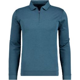 Ragman Herren Poloshirt, blau, Gr. S, Piqu&eacute;, 70% Baumwolle, 30% Polyester, Shirts
