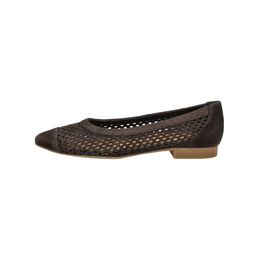 Paul Green Damen Ballerina "Paul Green Ballerinas Leder", Gr. 41moro, Leder, Schuhe