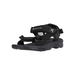 WHISTLER Herren Sandale "Zakim M", Gr. 46, schwarz, Lederimitat, Schuhe, mit griffiger Anti-Rutsch-Sohle
