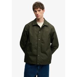 Superdry Herren Parka "SURPLUS OTTO COACH JACKET", gr&uuml;n, Gr. XXL, unifarben, Web, Obermaterial: 100% Nylon, Jacken, Relaxed Fit, aus Nylon, mit