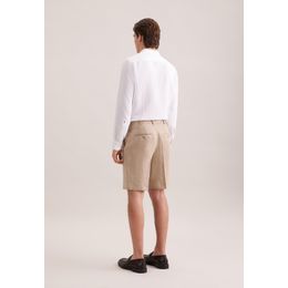 Seidensticker Herren Shorts, beige, Gr. 54, unifarben, 100% Leinen, Hosen