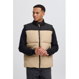Blend Herren Outdoorjacke "BHELWIN colorblock vest", schwarz, Gr. L, unifarben, Web, Obermaterial: 100% Polyester, Jacken, mit Markenlabel, aus
