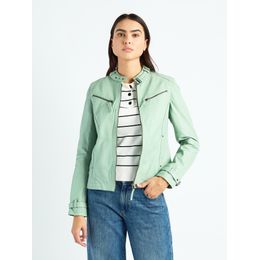 Maze Damen Lederjacke "31Ryana", gr&uuml;n, Gr. L, Obermaterial: 100% Lammleder. Futter: 100% Baumwolle. &Auml;rmelfutter: 100% Polyester, Jacken