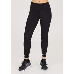 ELITE LAB Damen Lauftights "Run Elite X2", schwarz, Gr. 36, unifarben, 85% Nylon, 15% Elasthan, Hosen, mit flachen N&auml;hten