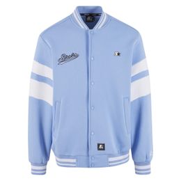 Herren Collegejacke "Starter Black Label Starter Sweat College Jacket", blau, Gr. S, STARTER Black Label, mehrfarbig, 70% Baumwolle, 30% Polyester,