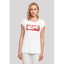 F4NT4STIC Damen T-Shirt "Marvel Logo", wei&szlig;, Gr. 5XL, Obermaterial: 100% Baumwolle, Shirts, Print