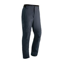 Maier Sports Herren Funktionshose "Norit Zip 2.0 M", grau, Gr. 52, 73% Polyamid, 17% Polyester, 10% Elasthan, Hosen, Technische Outdoorhose mit