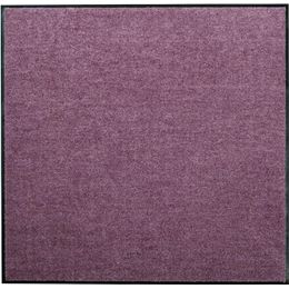 Fu&szlig;matte Salonloewe, B:85cm H:7mm L:85cm, lila, Polyamid, Au&szlig;enbereich, Teppiche