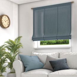 Neutex for you! Raffrollo NEUTEX FOR YOU, B:80cm H:140cm, blau, Jacquard, Obermaterial: 100% Polyester, Wohnzimmer, Raffrollos, "Mara-ECO"