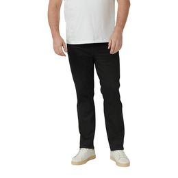 Damen 5-Pocket-Jeans "Style Gasby", schwarz, Gr. 46, s.Oliver MEN BIG SIZES, unifarben, Denim/Jeans, Obermaterial: 90% Baumwolle, 8%