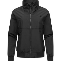Ragwear Damen Outdoorjacke "Goona", schwarz, Gr. L, Obermaterial: 100% Polyester; Innenfutter: 100% Polyester, Jacken, stylische, wasserdichte