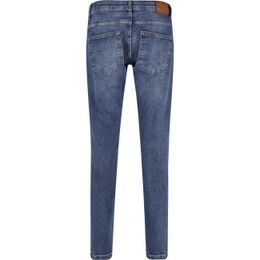 2Y Premium Herren Bequeme Jeans "2Y Premium Herren 2Y Skinny Fit Jeans"blau, Gr. 33, unifarben, 98% Baumwolle, 2% Elasthan, Jeans