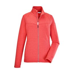 Killtec Damen Strickjacke "KOS 102 WMN FLX JCKT", orange, Gr. 36, Oberstoff: 82% Polyester, 15% Viskose, 3% Elasthan, Strickjacken, Damen