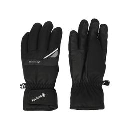 Zanier M&auml;dchen Skihandschuhe "Trysil GTX Jr. Skiglove", schwarz, Gr. 5,5, unifarben, 100% Polyester, Handschuhe, Mit wetterfester Gore Tex-Membran