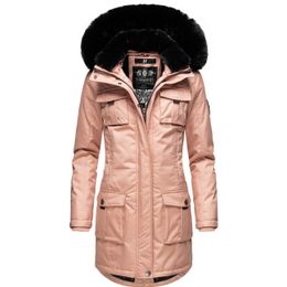 Navahoo Damen Wintermantel "Tiniis", rosa, Gr. XS, Oberstoff: 56% Nylon, 44% Polyester. Futter: 100% Polyester. Wattierung: 100% Polyester.