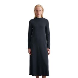 Marc O'Polo MARC O'POLO Damen Jerseykleid "mit TENCEL Lyocell", blau, Gr. XXS, unifarben, Obermaterial: 66% Lyocell, 32% Baumwolle, 2% Elasthan, Kleider
