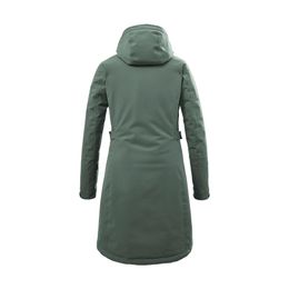 Killtec Damen Parka "KOW 165 WMN PRK", grau, Gr. 42, Obermaterial: 100% Polyester.Futter: 100% Polyester.F&uuml;llung: 100% Polyester, Jacken, Wasser- und
