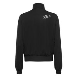 Plein Sport Damen Yoga-Sweatjacke "Sweatjacke", schwarz, Gr. XS, Obermaterial: 92% Polyester, 8% Elasthan, Sweatjacken