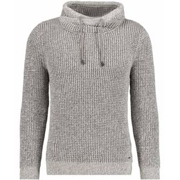 Ragman Herren Rollkragenpullover, grau, Gr. XXL, Strick, 100% Baumwolle, Pullover