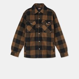 Dickies Herren Funktionshemd "Dickies Workwear Hemden PORTLAND SHIRT", gr&uuml;n, Gr. M, Flanell, Obermaterial: 100% Polyester. Futter: 100% Polyester.