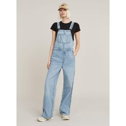 G-Star Raw G-STAR Damen Jumpsuit "Straight Leg Latzhose"sun faded cloudburst, Gr. S, Obermaterial: 100% Baumwolle, Overalls