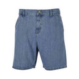 Shorts Urban Classics "Urban Classics Herren Denim Bermuda Shorts", Herren, Gr. 28, Normalgr&ouml;&szlig;en, light blau washed, 100% Baumwolle, unifarben, relaxed fit, Hosen Shorts