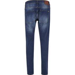 2Y Premium Herren Bequeme Jeans "2Y Premium Herren 2Y Skinny Fit Jeans", blau, Gr. 34, unifarben, 97% Baumwolle, 3% Elasthan, Jeans