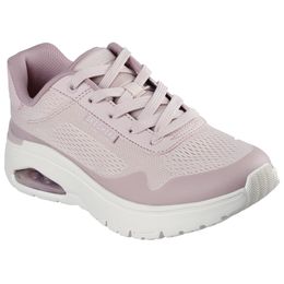 Skechers Damen Sneaker "UNO FLEX-UNO FRESH ONE", Gr. 35, lila, Lederimitat, Textil, Schuhe, Neon Schuh, Sneaker, Keilsneaker mit Plateausohle