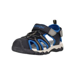 ZIGZAG M&auml;dchen Sandale "Krila", Gr. 31, blau, Kunstfaser, Lederimitat, Schuhe, mit geschlossener Zehenpartie