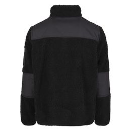 Brandit Herren Allwetterjacke "Brandit Brandit Men Ramble Teddyfleece Jacket", schwarz, Gr. XS, unifarben, 100% Polyester, Jacken
