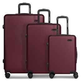 Kofferset SMARTBOX "Edition 05Edition 05", Herren, bordeaux, ABS, Koffer-Sets