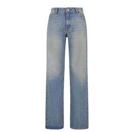 2Y STUDIOS Damen Bequeme Jeans "2Y Studios Teya Low Waist Basic Jeans"vintage blau, Gr. 29, unifarben, 100% Baumwolle, Jeans