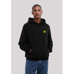 F4NT4STIC Herren Kapuzenpullover "Lemon Cute Face Bestickt", schwarz, Gr. L, Obermaterial: 80% Baumwolle, 20% Polyester, Pullover, Premium Qualit&auml;t