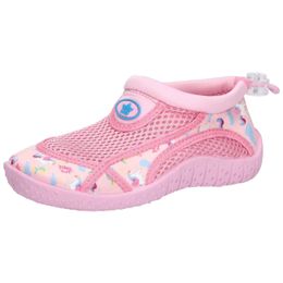 Lico M&auml;dchen Badeschuh "Badesandale Leyte", Gr. 23, rosa, Textil, Schuhe