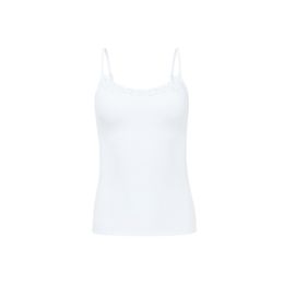Jockey Damen Unterhemd "Unterhemd Parisienne Camisole 1er Pack", Gr. XXL, wei&szlig;, Obermaterial: 91% Polyamid PA. 9% Elasthan EL., Unterhemden