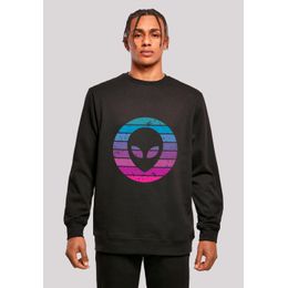 F4NT4STIC Herren Sweatshirt "Alien Kopf", schwarz, Gr. S, Obermaterial: 50% Baumwolle, 50% Polyester, Sweatshirts, Premium Qualit&auml;t
