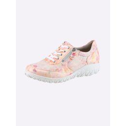 Waldl&auml;ufer WALDL&Auml;UFER Damen Sneaker, Gr. 8flamingo, bedruckt, Textil, Schuhe